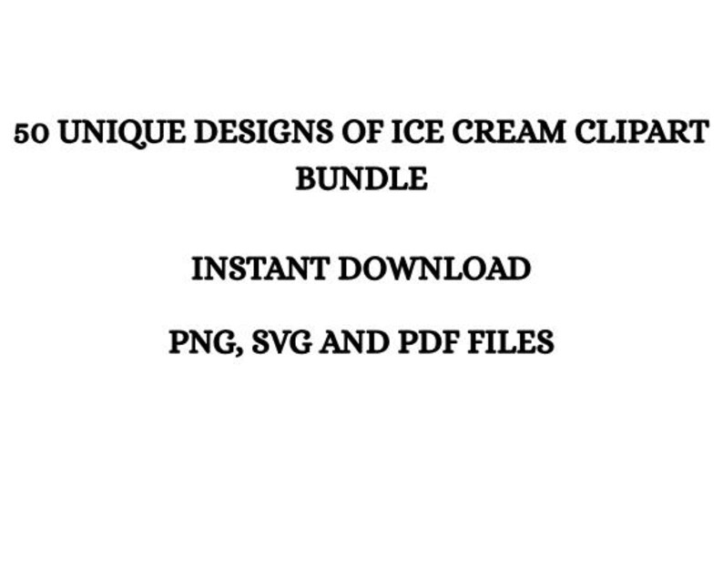 Ice Cream Clipart Bundle | Summer Dessert PNG | Cute Popsicle Clip Art ...