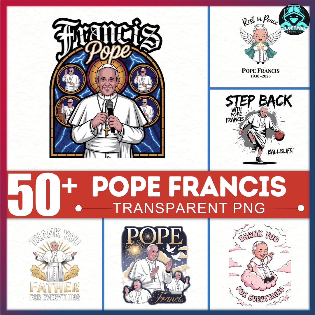 Vicar of Christ PNG, Pope Francis Png Bundle, Christian Jesus Png ...