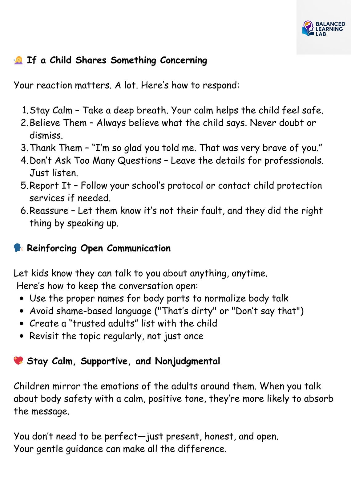 Safe Touch Flashcards for Kids | Body Safety Education (printable Cards ...