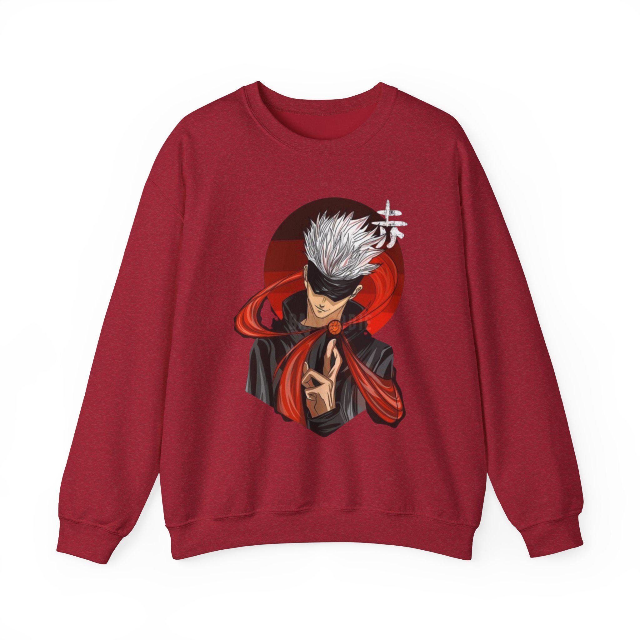 Gojo Satoru Sweatshirt - Jujutsu Kaisen Anime Streetwear | Blindfolded ...