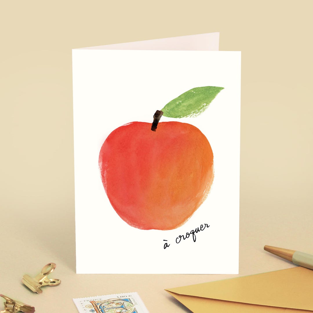 "to Eat" Greeting Card - Small Attention, Friendship, Love, Little Note ...