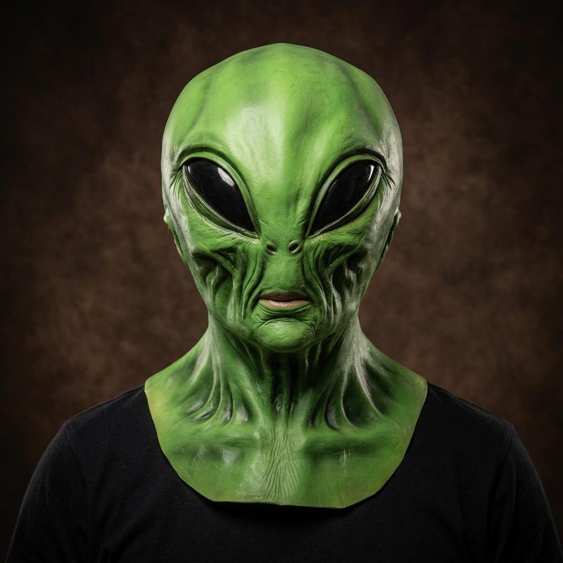 Silicone alien costume - Etsy.de