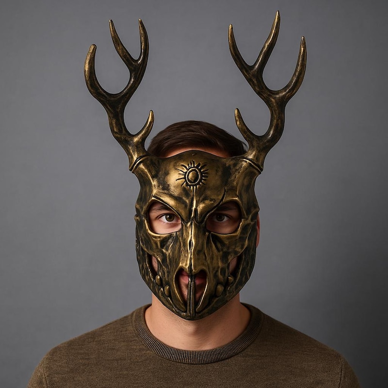 Deer Mask - Etsy