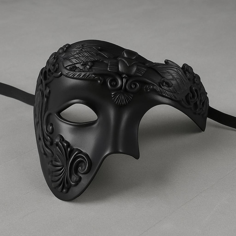 Roman Greek Warrior Mask – Lightweight Plastic Costume Face Cover for ...