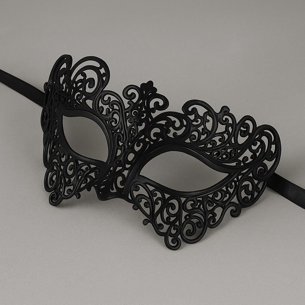 Black Gold Skull Mask – Rhinestone Half Face Metal Masquerade Mask for ...