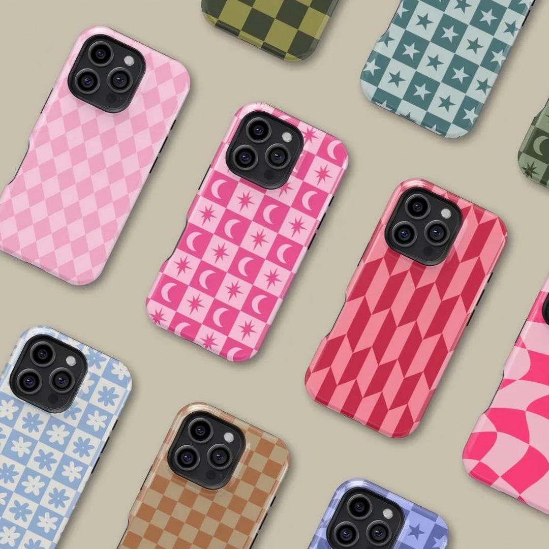 Checkerboard Custom Color Phone Case for Iphone, Samsung Galaxy Cover ...