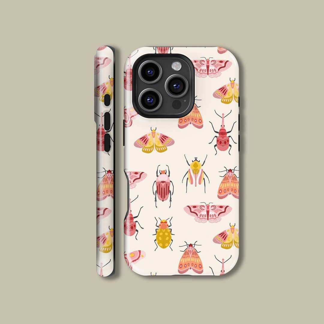Fascinating Insect Art Phone Case for iPhone 16 15 14 13 12 11 Pro Max ...