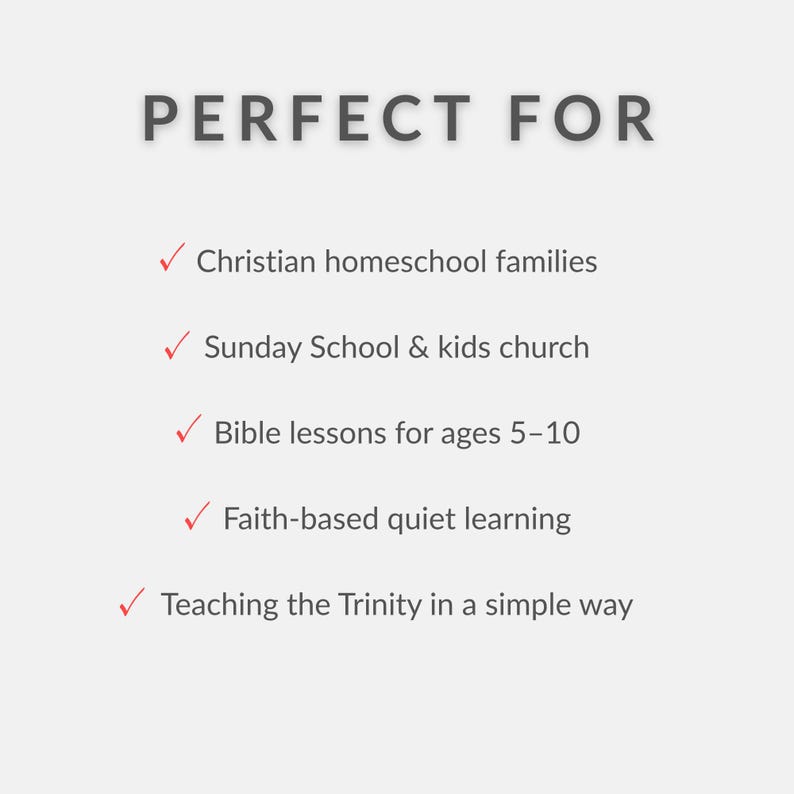 Trinity Kids Bible Activity Bundle (PDF Download) - Etsy