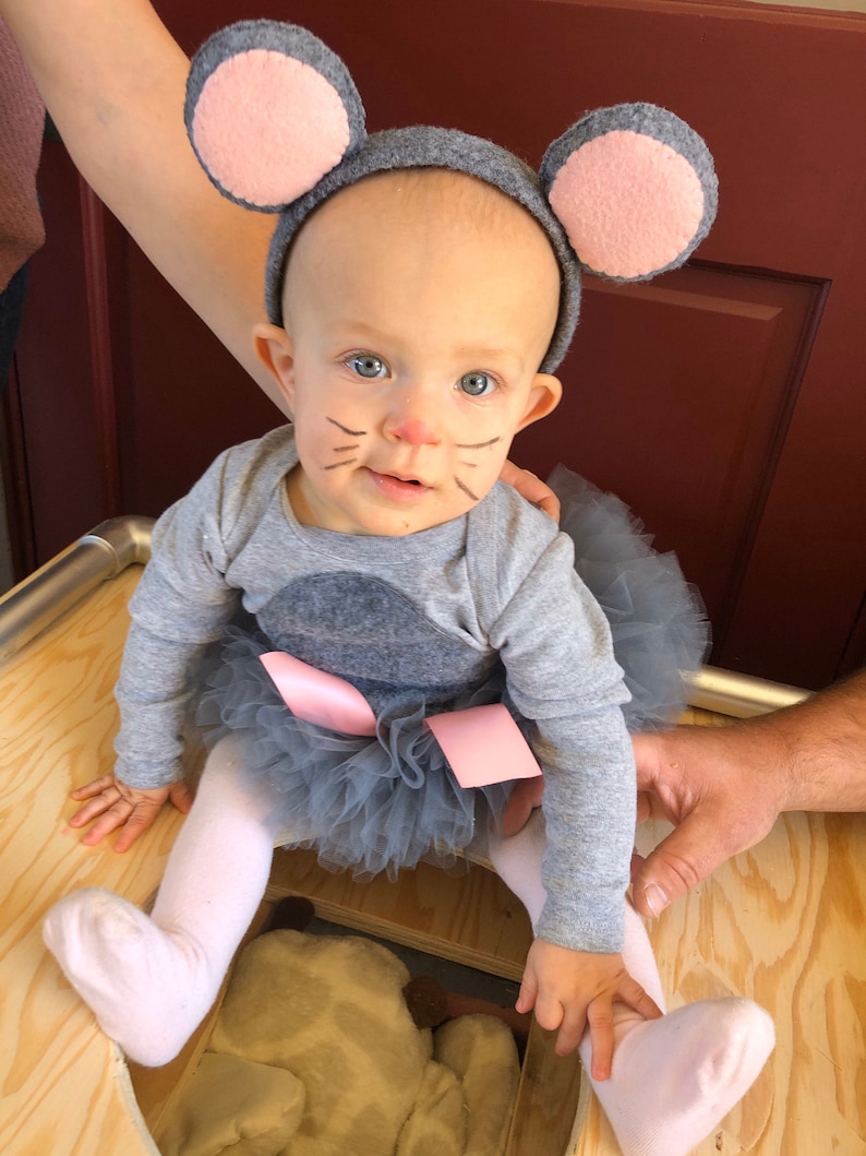 Mouse Outfit Halloween Mouse Costume Grey Mouse Tutu Grey | Etsy