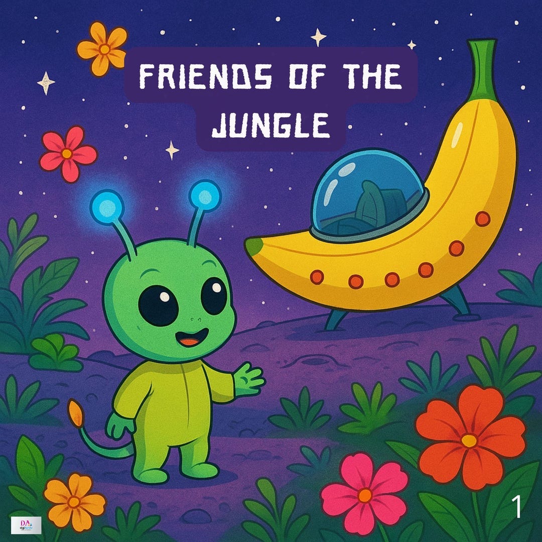 Jimmy Friends of the Jungle - Child Ebook in English - Etsy