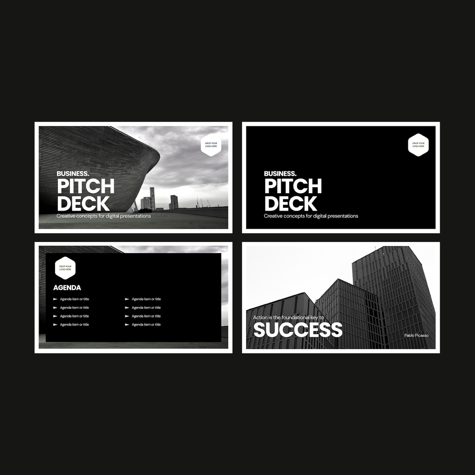 Business | Pitch Deck & Proposal Template for Canva. - Etsy