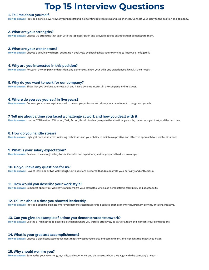 Job Interview Kit – Resume Template (editable in Canva) + Checklist ...