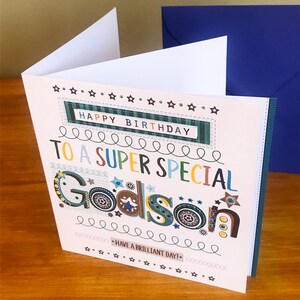 Godson Birthday Card Special Birthday Card for Godson. A | Etsy