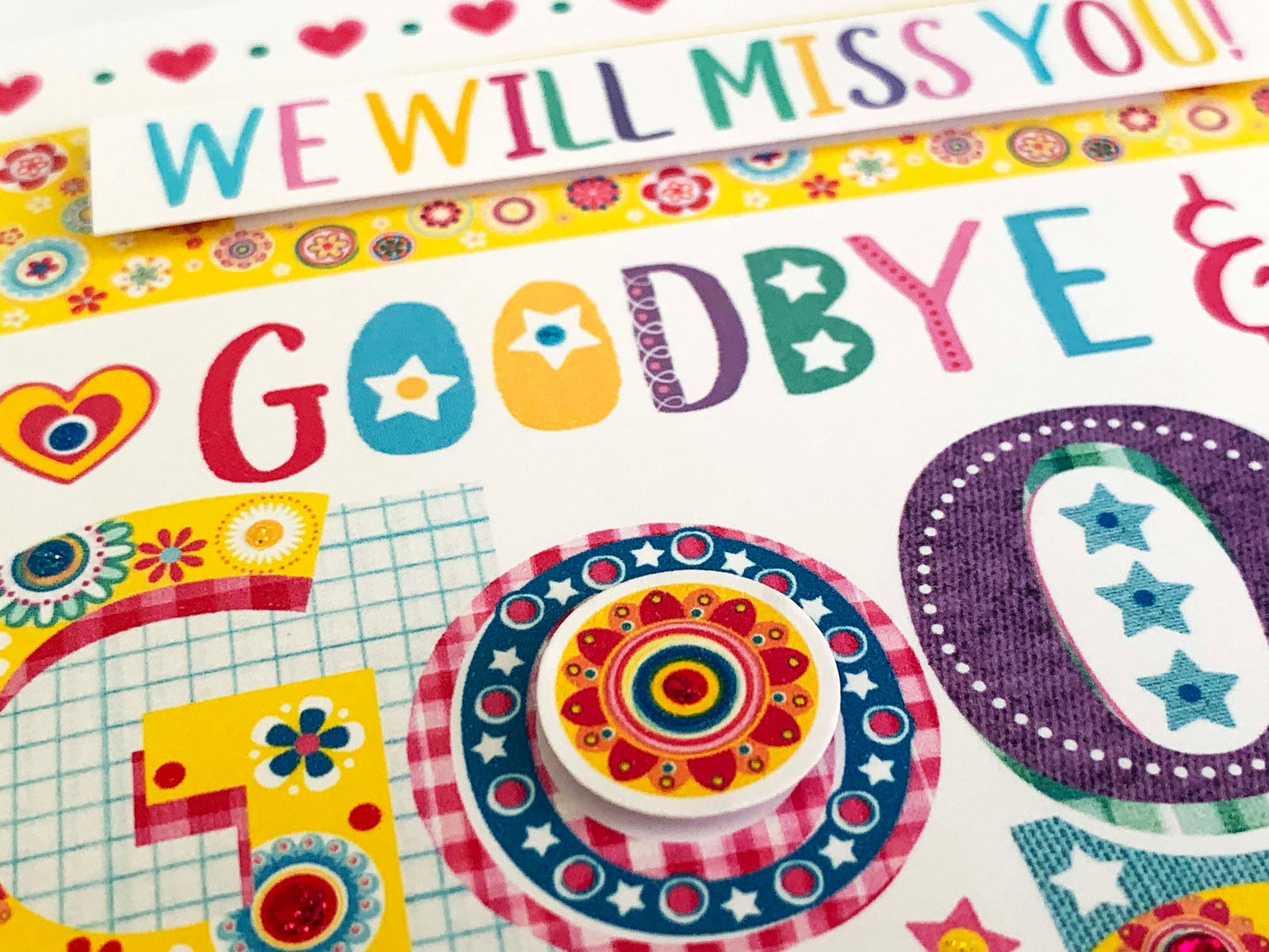 Goodbye Good Luck Miss You Leaver Card Special Card Ideas for - Etsy Canada