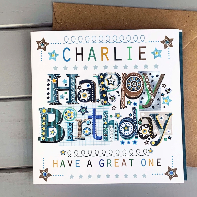 Luxury Birthday Card - Etsy UK