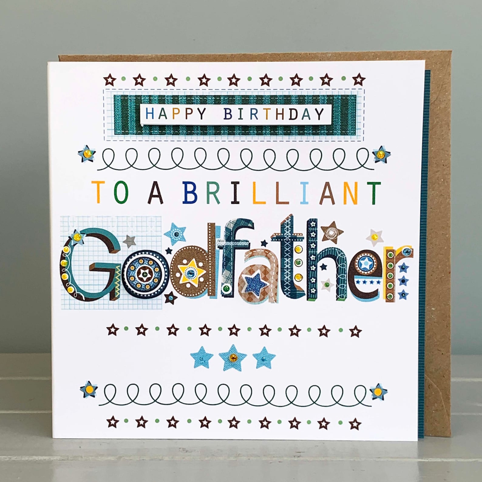 Godfather Birthday Special Card Godfather Greeting Card - Etsy