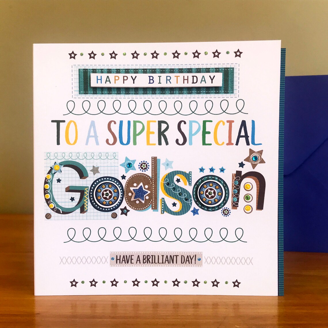 Godson Birthday Card Special Birthday Card for Godson. A | Etsy