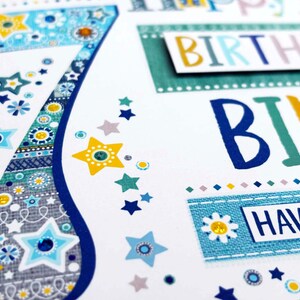 7th Birthday Card | Personalised Birthday Card | 7 Year Old Boy Cards ...