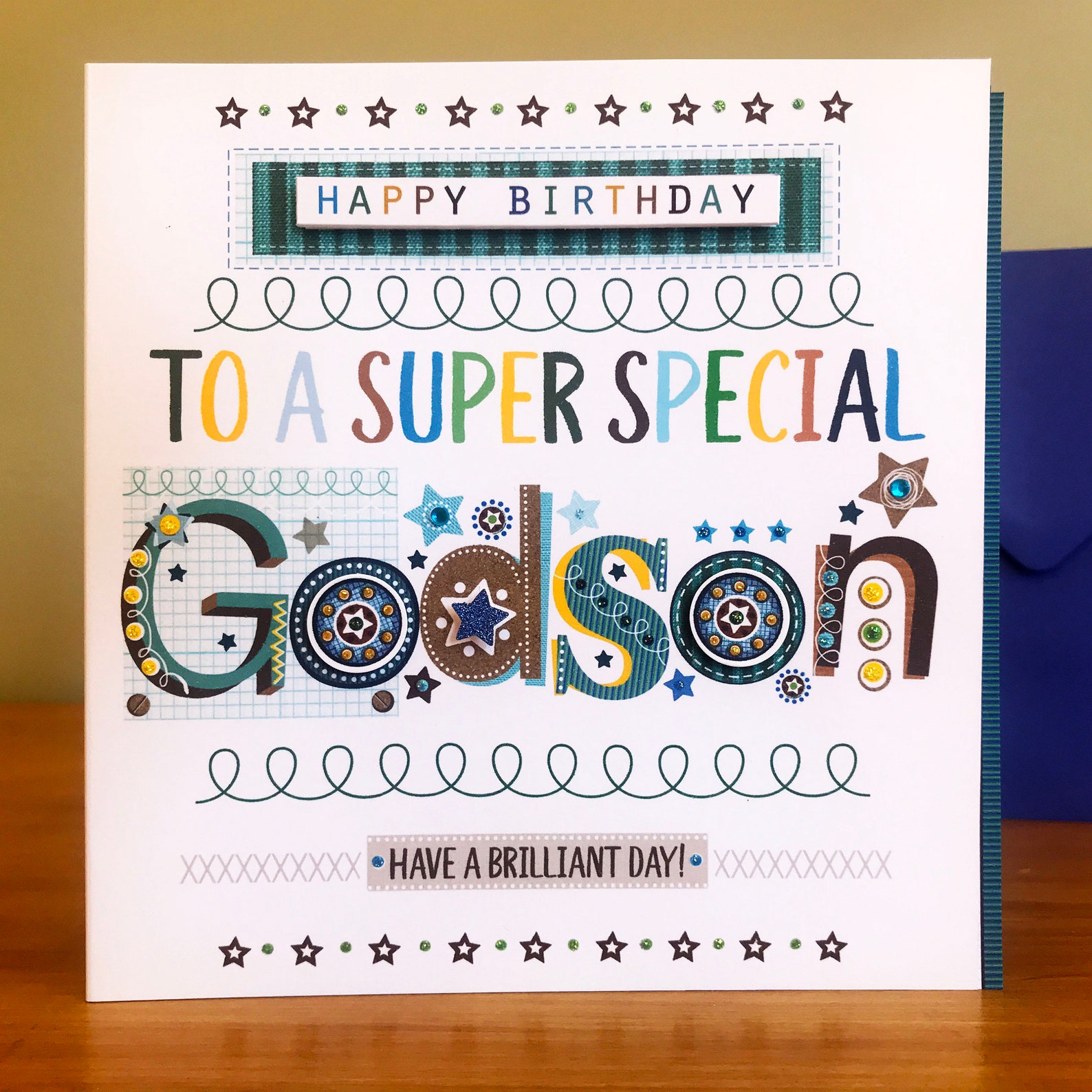 Godson Birthday Card Special Birthday Card for Godson. A | Etsy