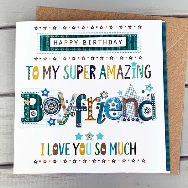 Boyfriend Card - Etsy