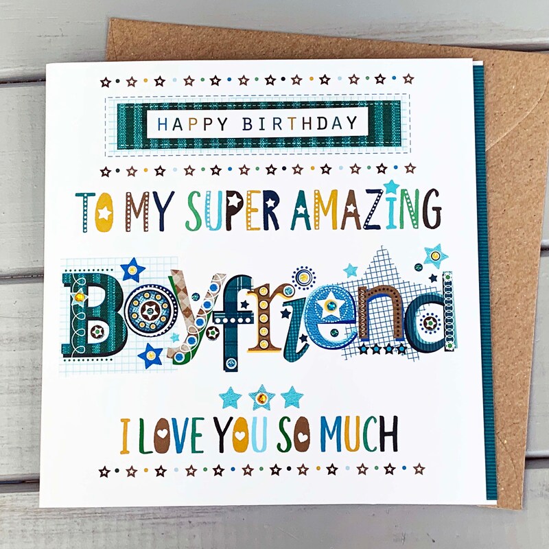 Card for Boyfriend - Etsy