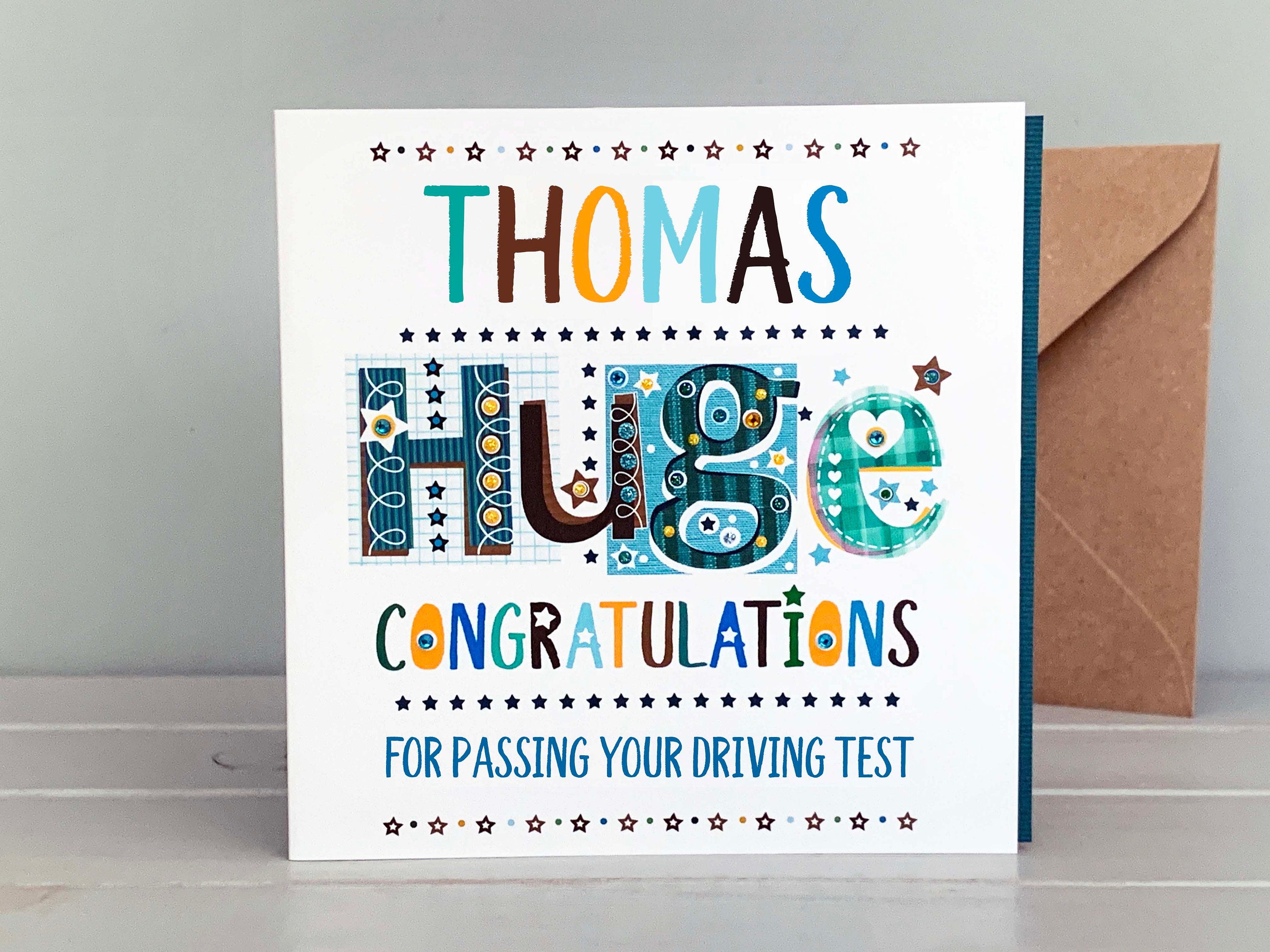 Personalised Congratulations Card | for Him | Card to Congratulate - Etsy