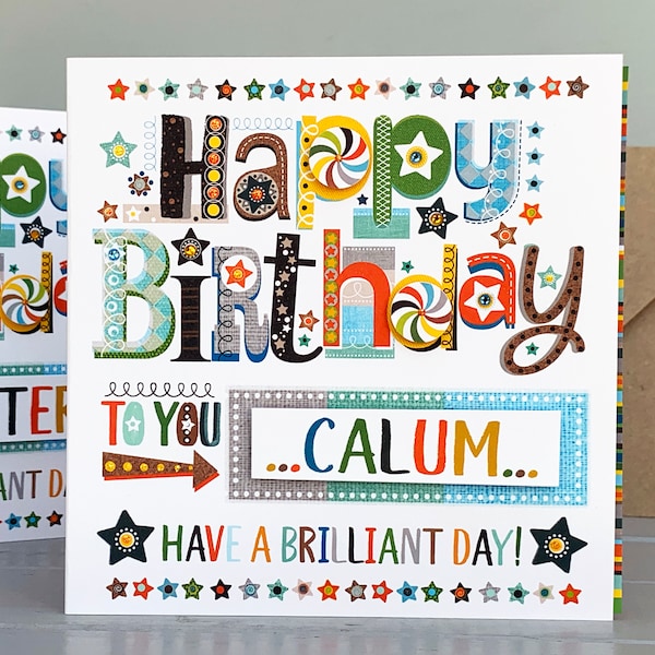 Boys Birthday Card - Etsy UK