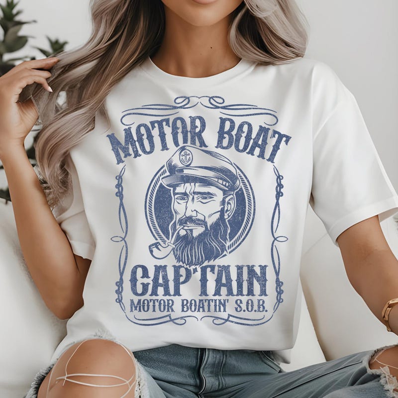 Boat Captain Svg - Etsy