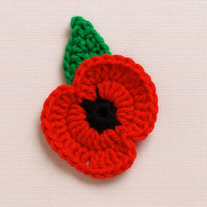 Poppy Applique - Etsy