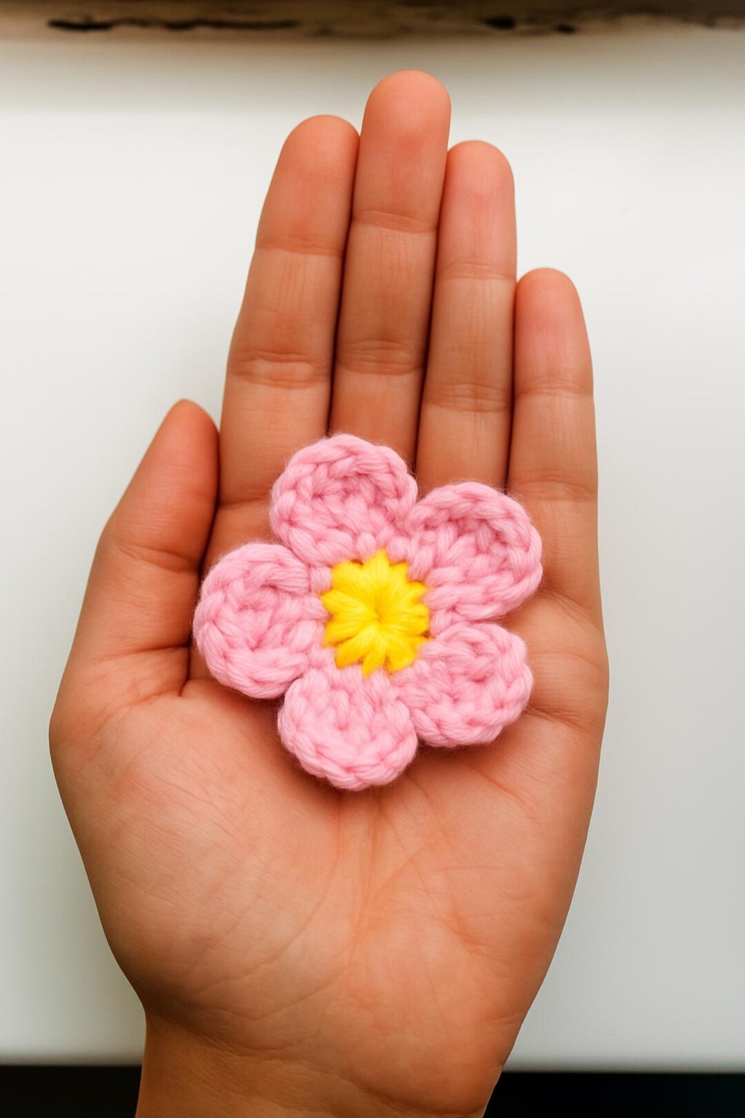 Spring Flower Crochet Pattern PDF | Easy Buttercup Crochet Flower for ...