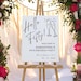 Minimalist Birthday Welcome Sign Template, Editable Any Age Party ...