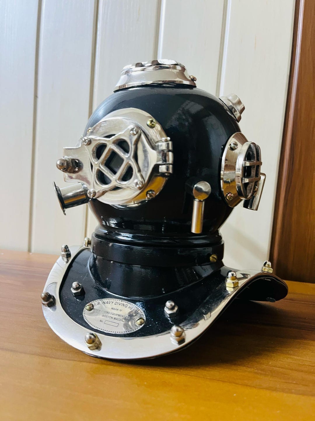 Vintage Miniature Replica Navy Deep Sea Diving Helmet – Antique Style ...