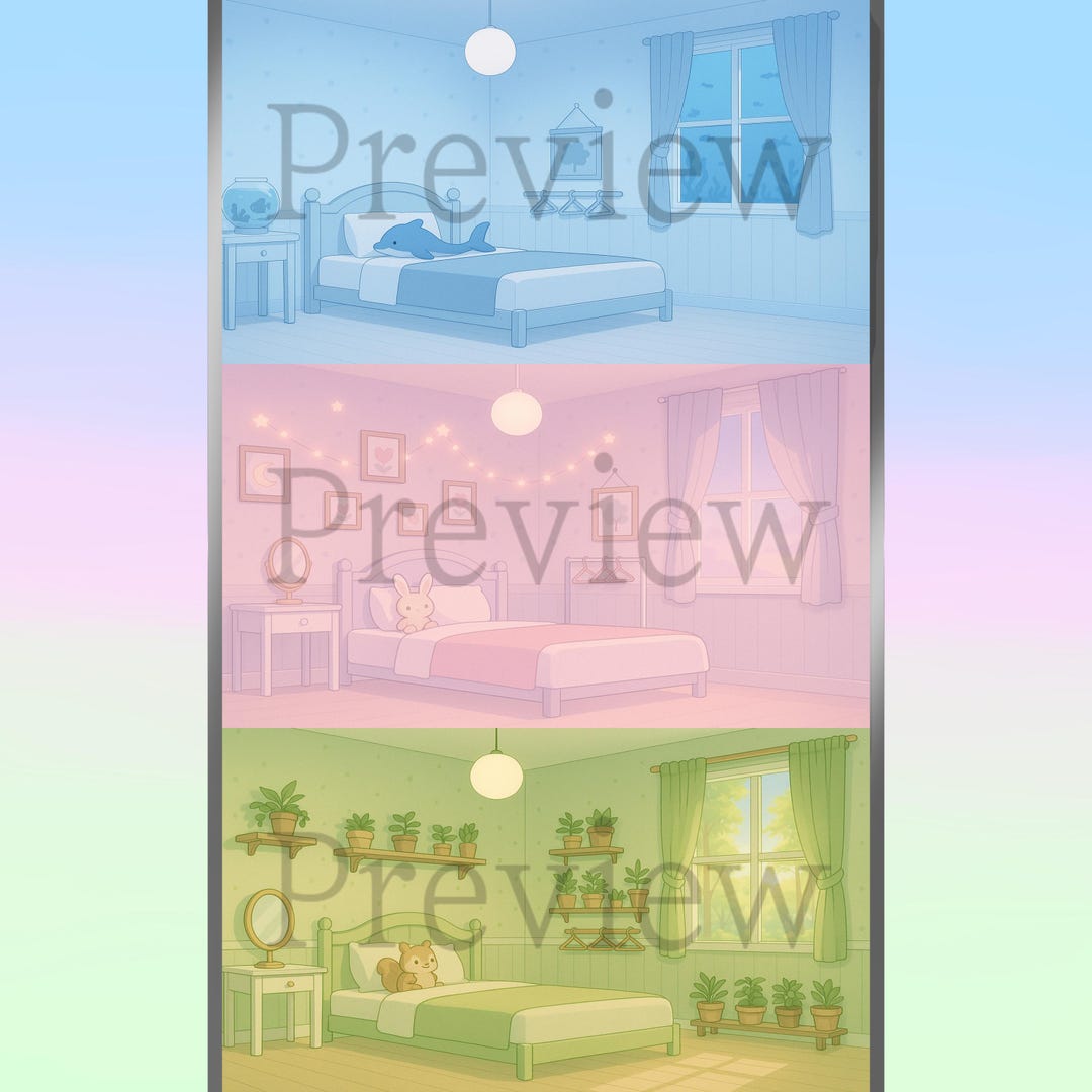Vtuber Background Asset, Vtuber Background, Room Background, Vtuber ...