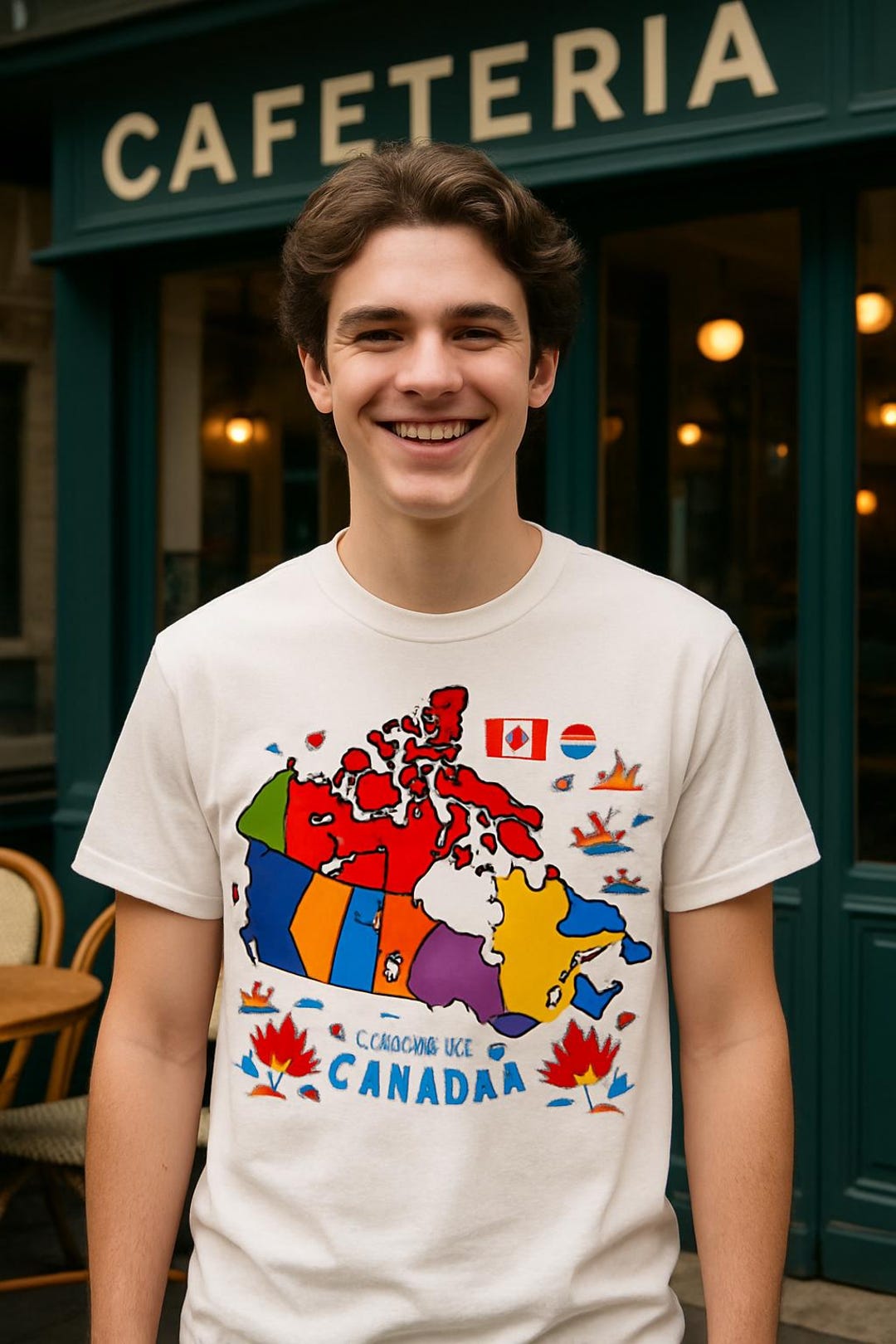 Printable Canada Map Design – High Resolution PDF File for T-shirt ...