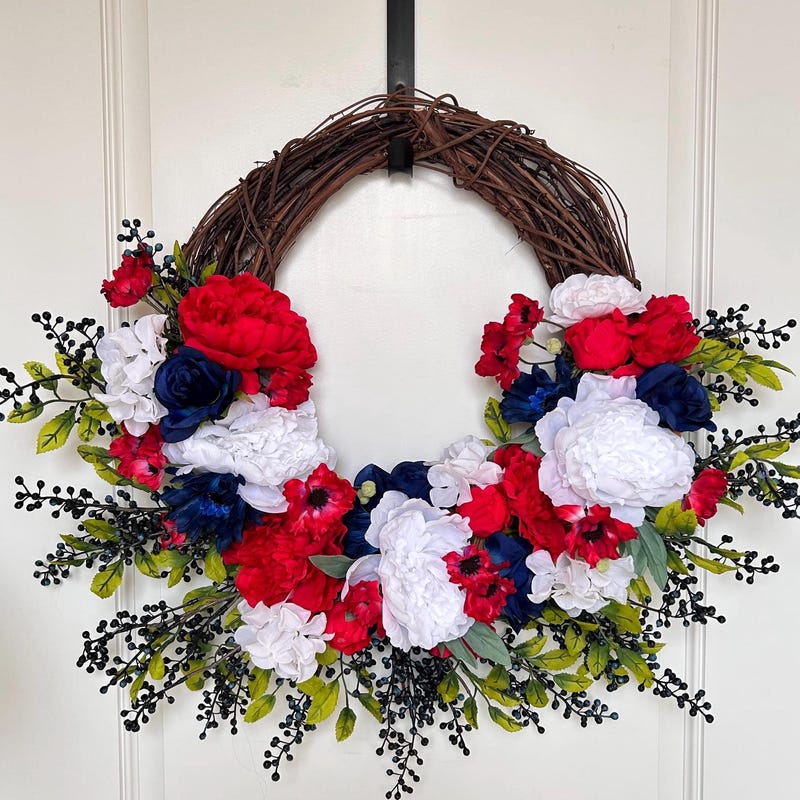 Labor Day Wreath - Etsy