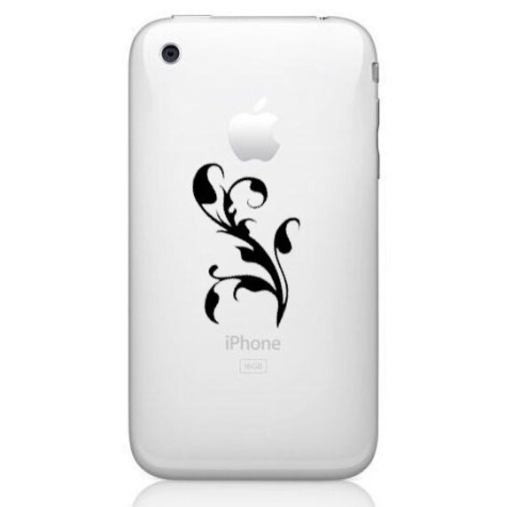 Items similar to Flourish - Vinyl Decal - Cell Phone Decor on Etsy