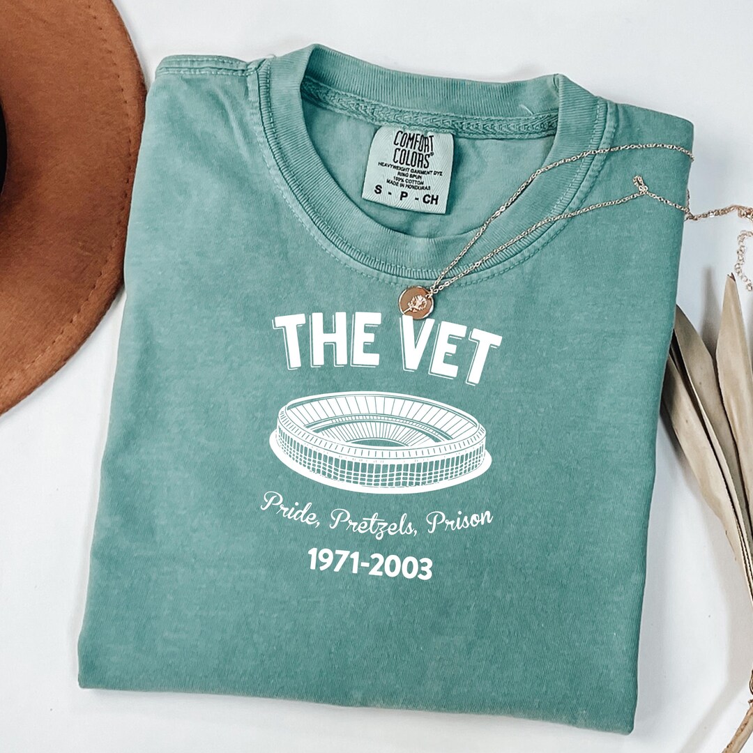 Veterans Stadium Philly Shirt the Vet Pride Pretzels Prison Tee Comfort ...