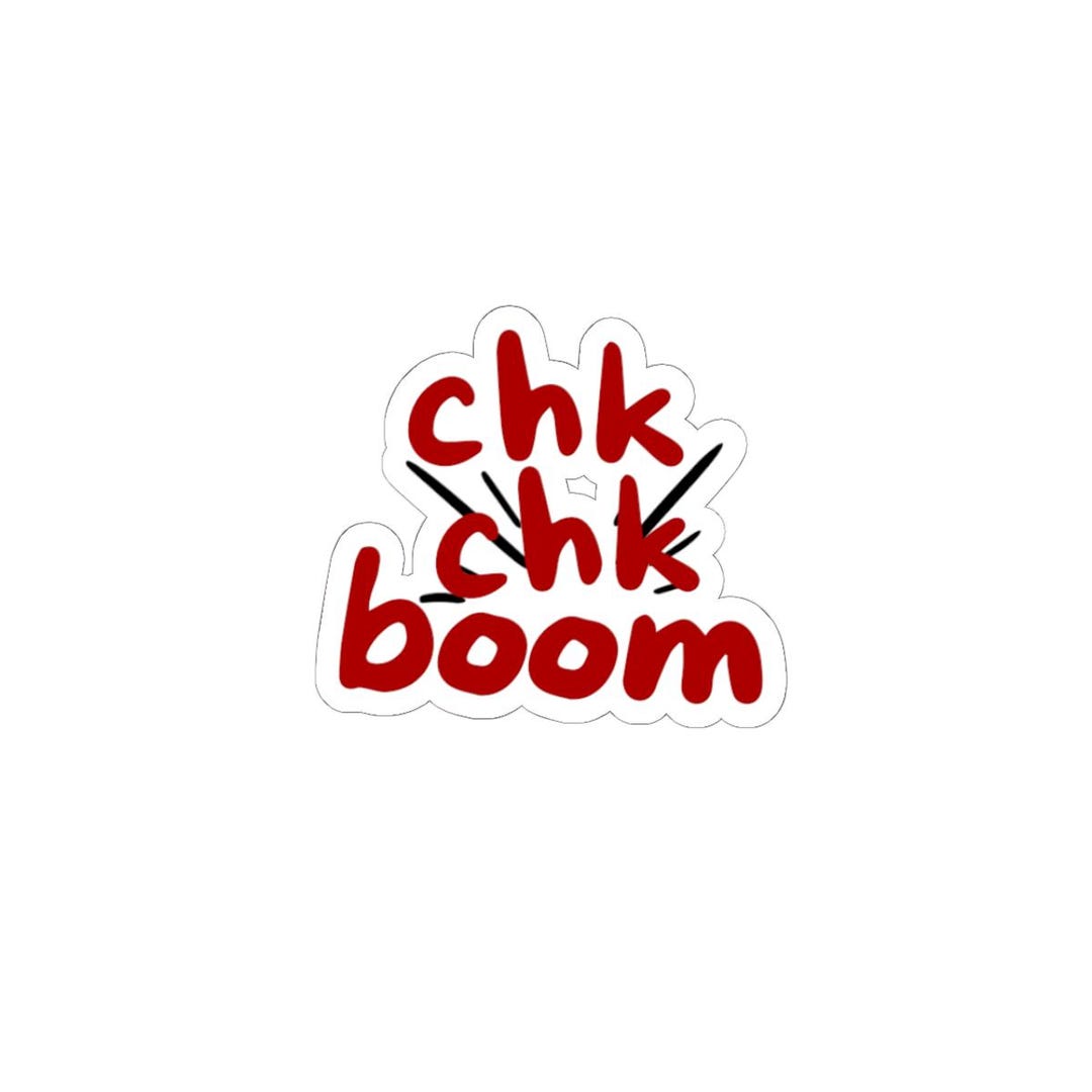 Chk Chk Boom Stray Kids Kpop Vibrant Kiss-cut Stickers, Fun Laptop ...
