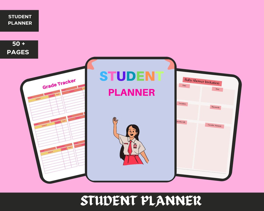 Student Planner 2024–2025 – Digital Academic Organizer | Goodnotes ...