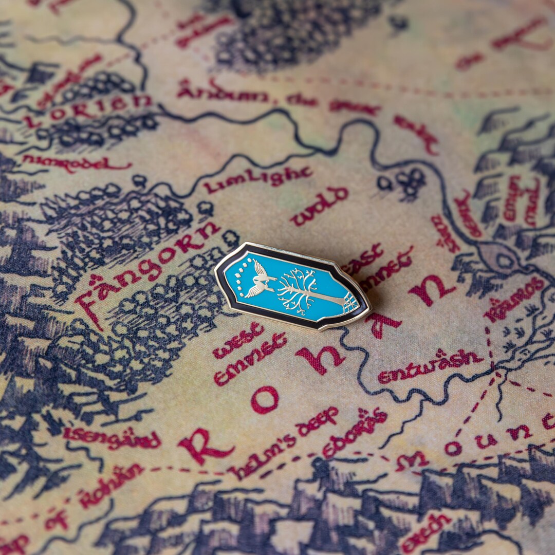 White Tree of Gondor Pin | LOTR Enamel Pin | Lord of the Rings Gift ...
