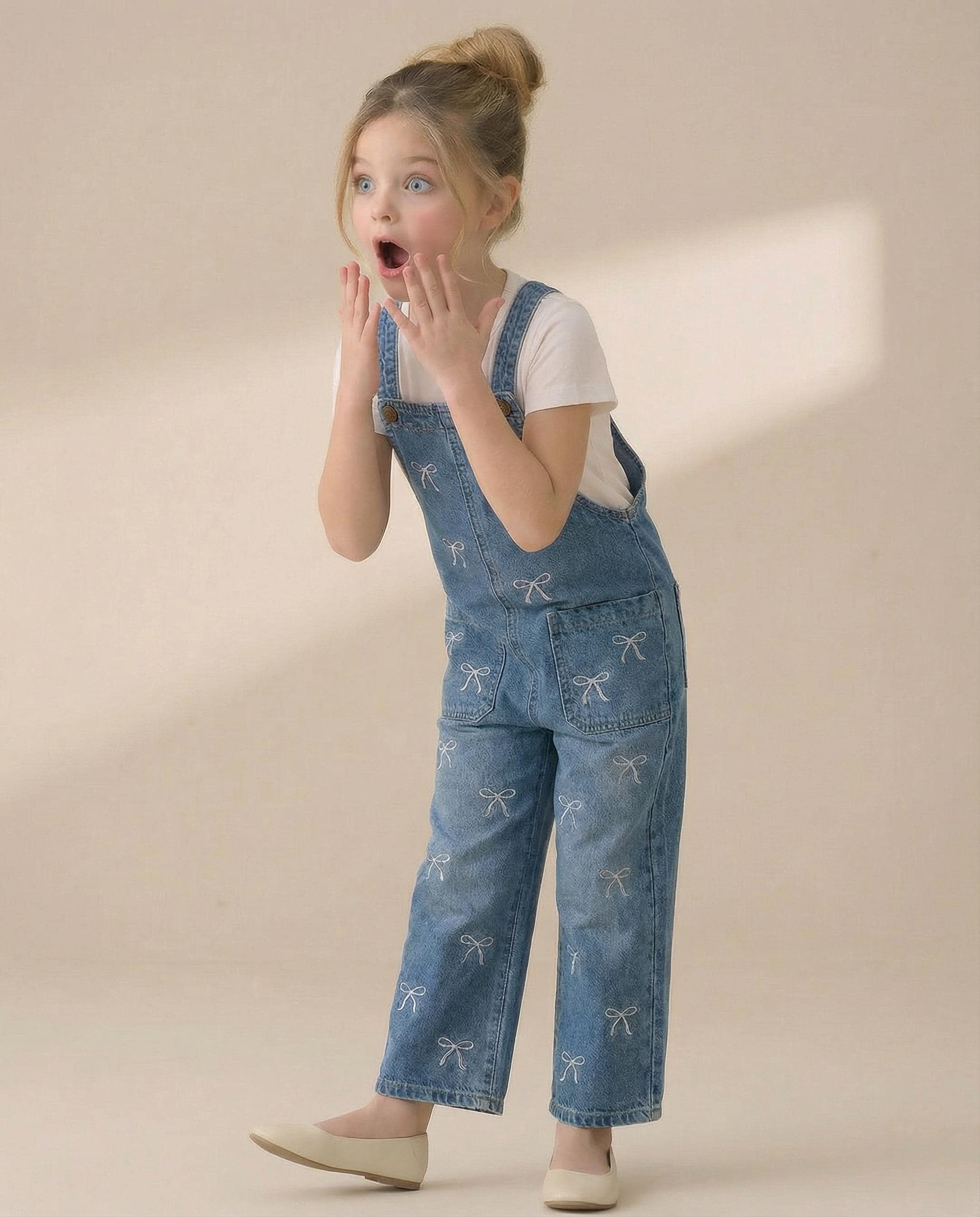 Overalls Sewing Pattern for Kids , Jumpsuit Pattern for Girls Dungarees ...