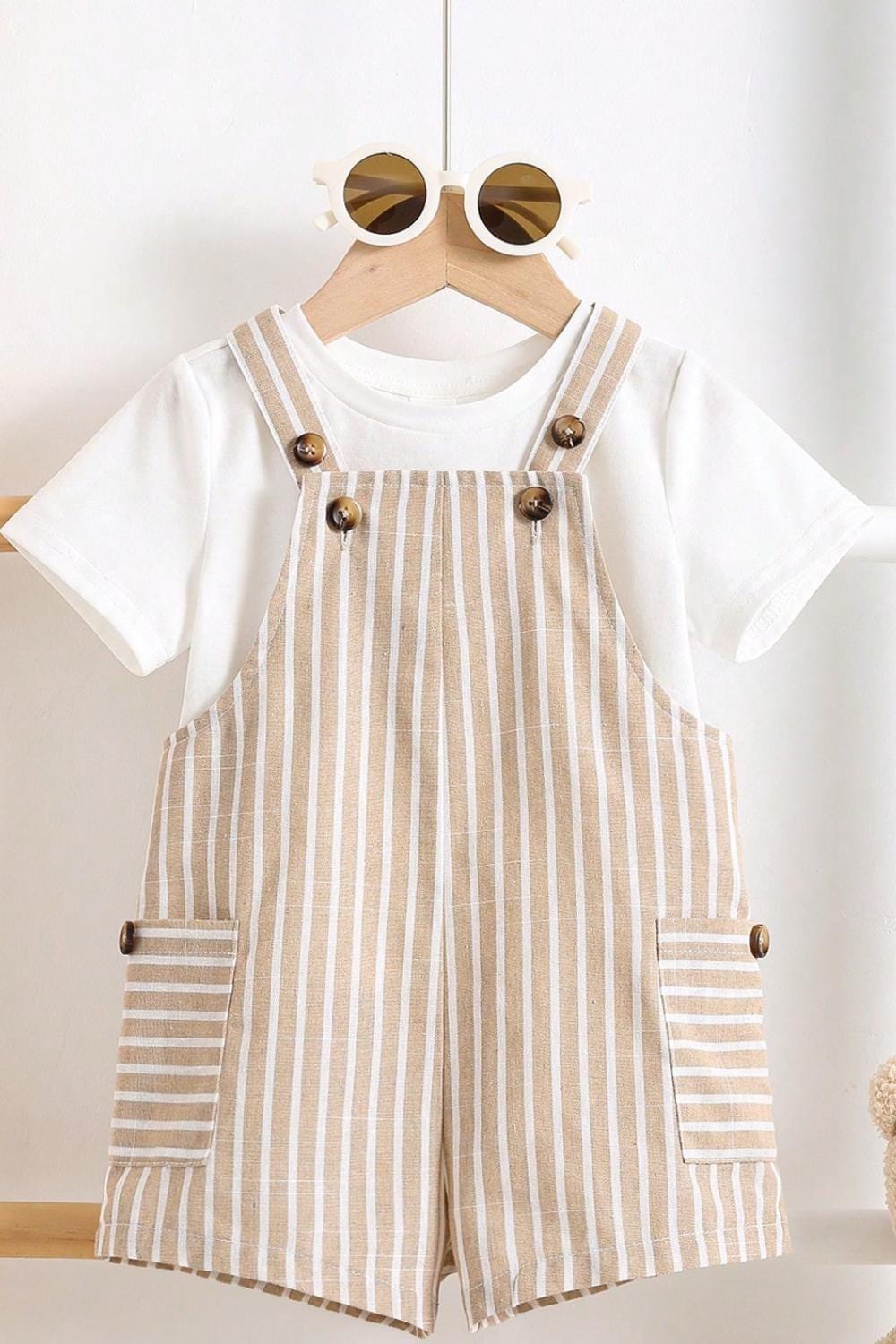 Kids Overalls Sewing Pattern – Baby & Toddler Romper (PDF Pattern, 1-18 ...