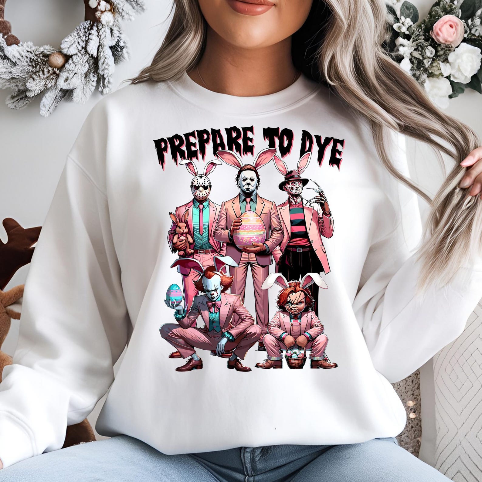 Prepare to Dye Easter PNG Horror Movie Characters Clipart Scary Easter ...