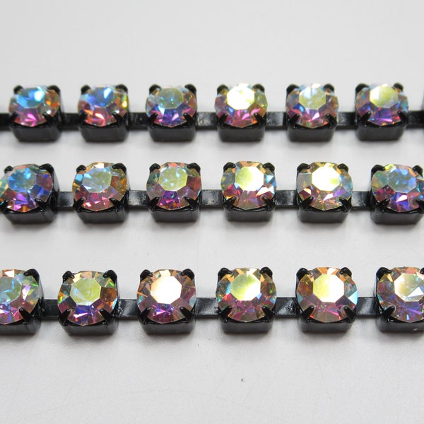 Black Ab Crystals - Etsy