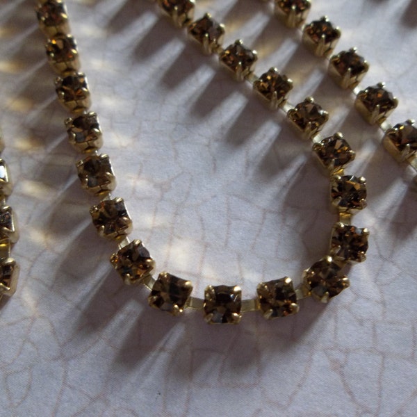 Swarovski Rhinestone Chain - Etsy