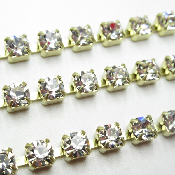 Swarovski Cup Chain - Etsy