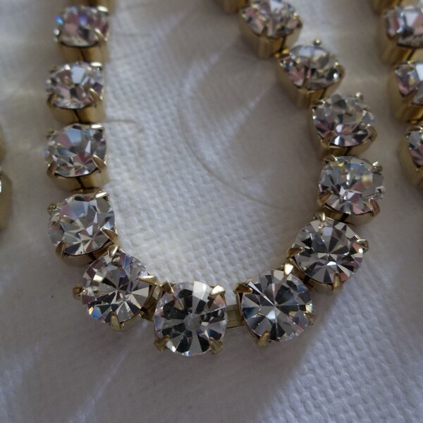 Swarovski Rhinestone Chain - Etsy