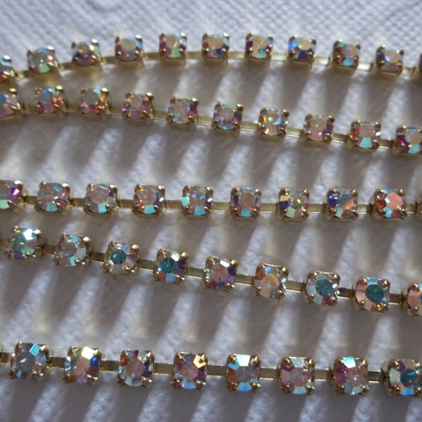 Swarovski Rhinestone Chain - Etsy
