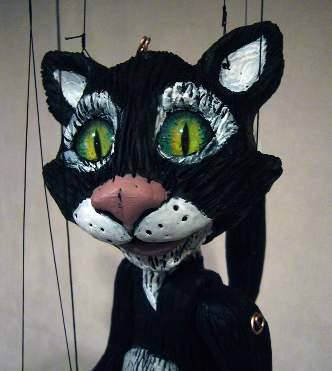 Figaro the Cat - MADE TO ORDER, One-of-a-kind Marionette (the ...