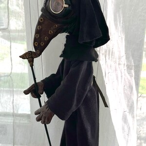 Plague Doctor Marionette (made to Order) - Etsy
